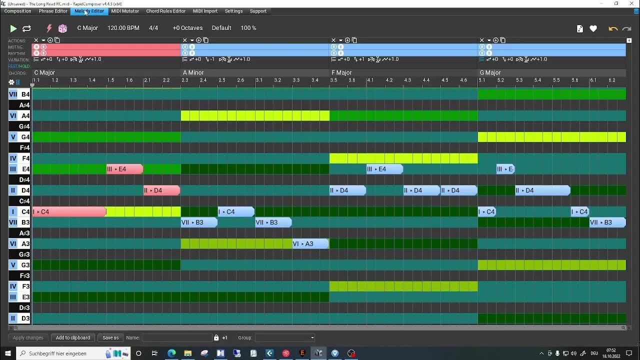 Rapid Composer and creating variations of existing melodies? - YouTube