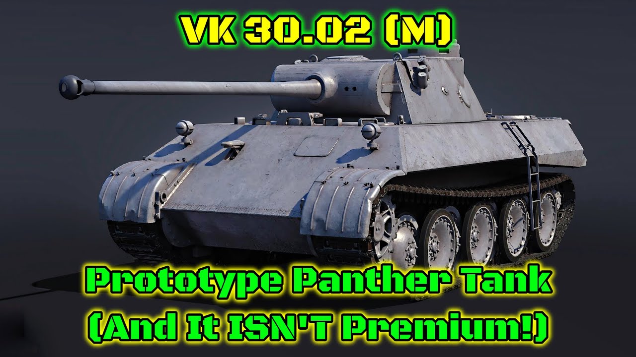 VK 30.02 (M) Coming In The Next Major Update - A Proto-Panther At A ...