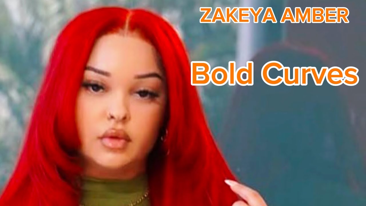 She Owns Every Curve! Zakeya Amber | Plus-Size Model Spotlight - YouTube