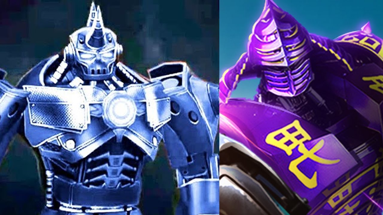 REAL STEEL WRB DARK FIEND VS Bluebot & Shogun & Danger Zone & Aquabot ...