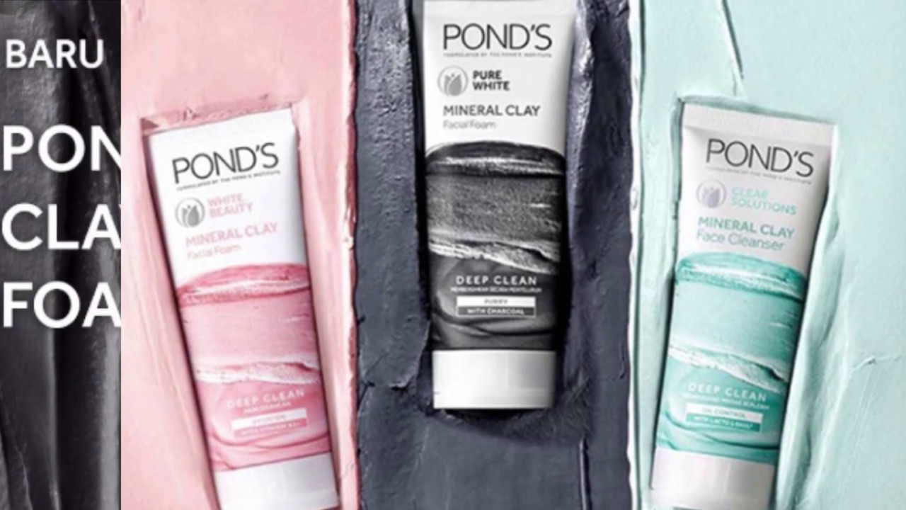 PONDS MINERAL CLAY FOAM/MASK REVIEW |JanettRamos - YouTube