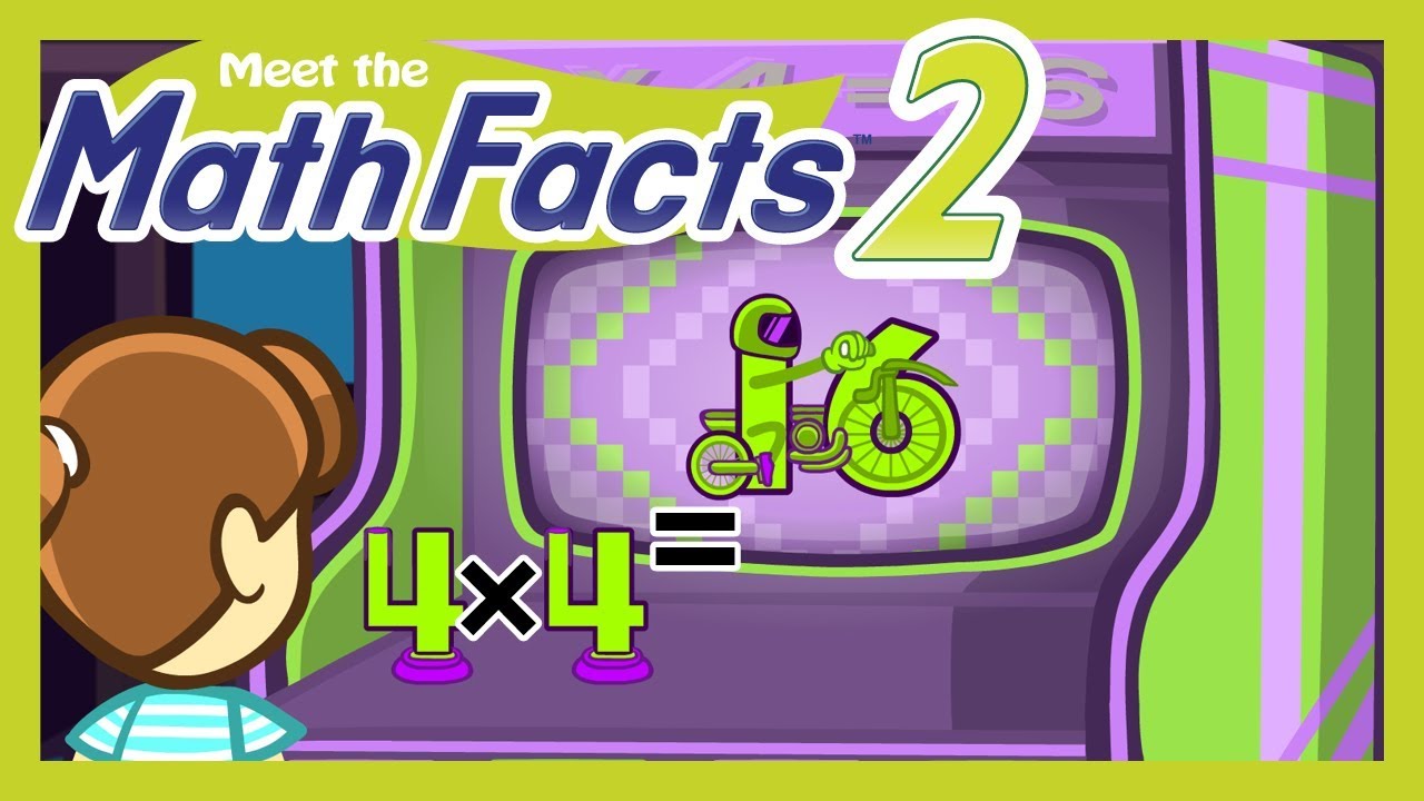 Meet The Math Facts Multiplication Division 4 X 4 16 YouTube Meet The Math Facts Multiplication Division 4 X 4 16 YouTube