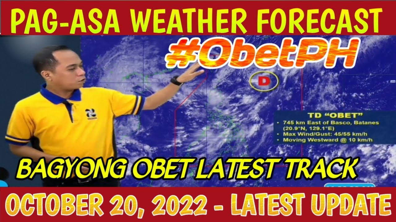 Weather Update Today | #ObetPH | Bagyong Obet Latest Update | Bagyong ...