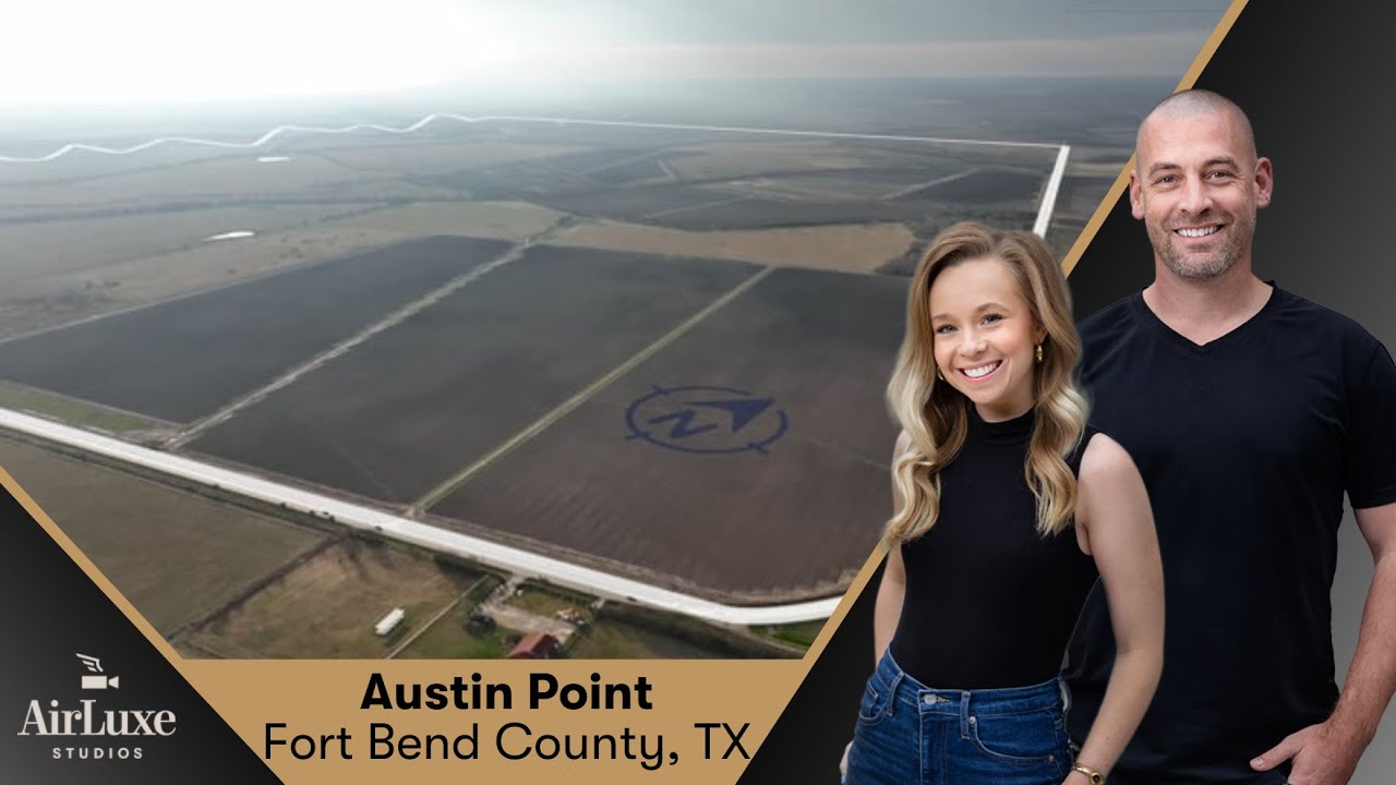 Austin Point in Fort Bend County, TX | 4K community drone tours by ...