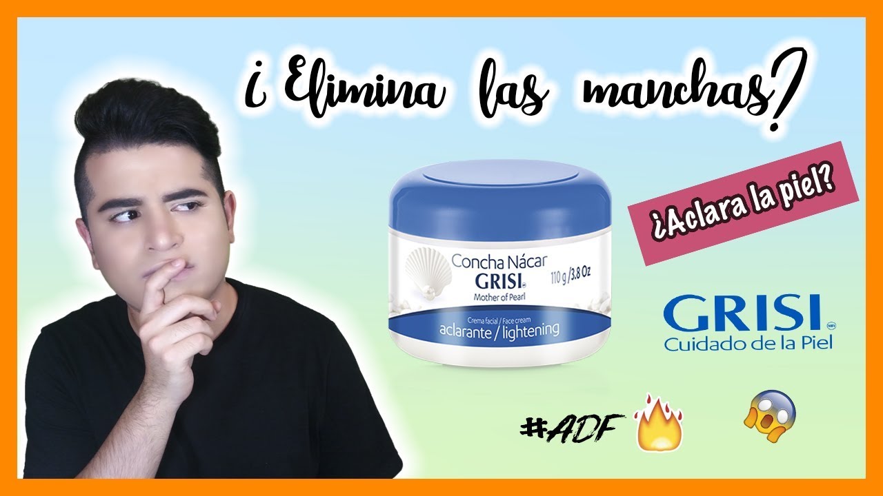 Concha Nacar Grisi - crema facial ¿Funciona? - YouTube