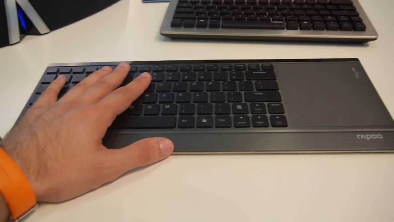 Rapoo E9090P Wireless Keyboard im Hands On [Deutsch] - YouTube