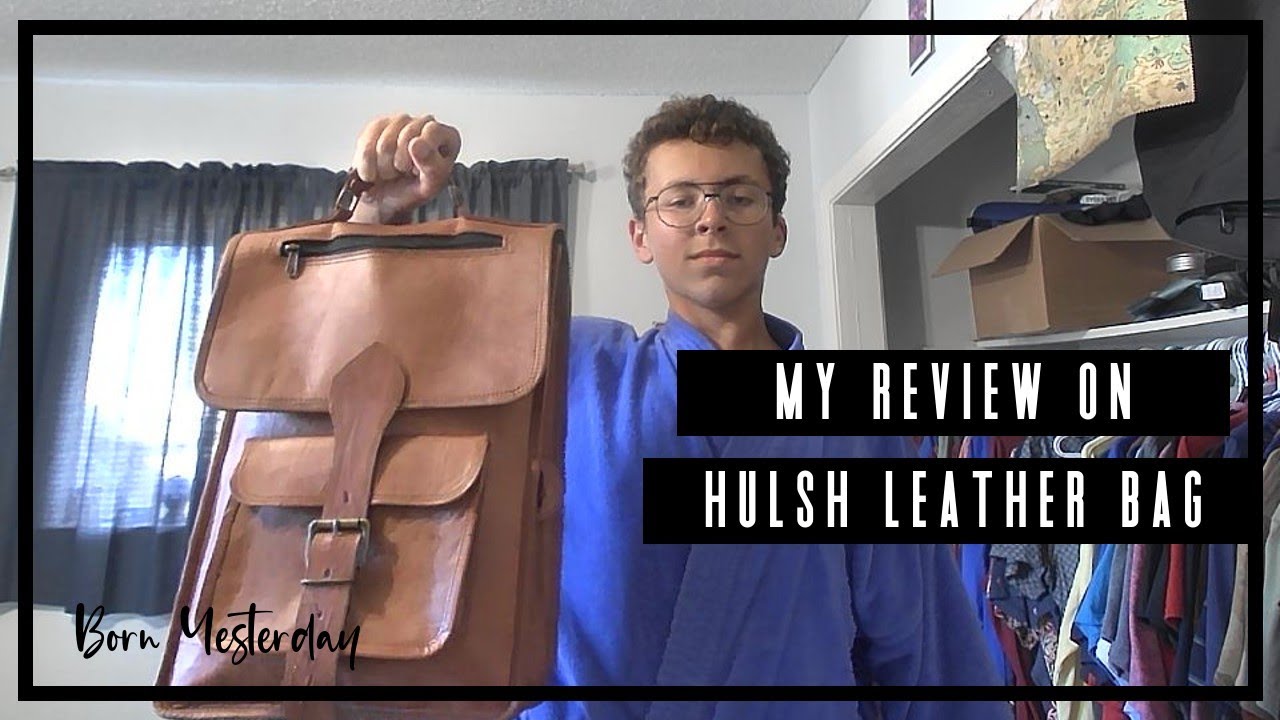 My honest review of the Hulsh Leather Backpack - YouTube