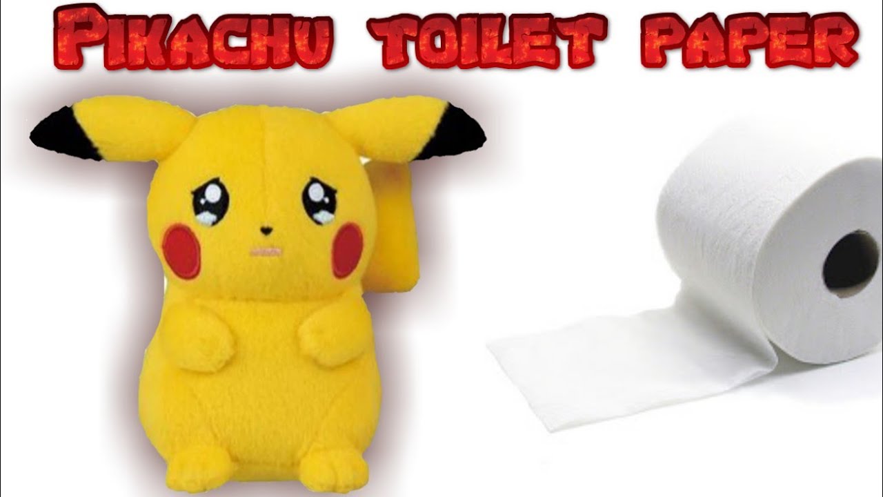 Pikachu toilet paper - YouTube