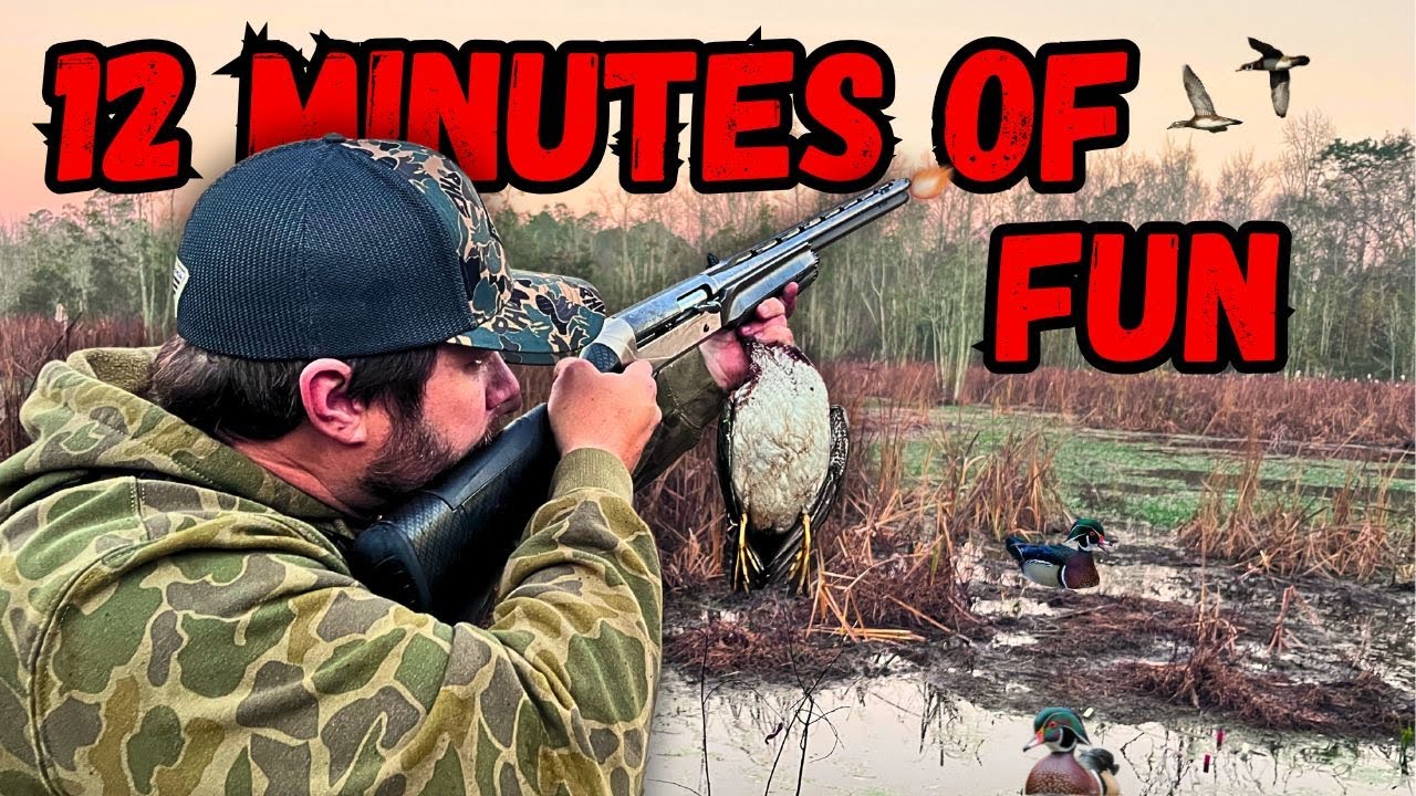 12 Minutes of PURE CHAOS...Georgia Duck Hunting at its Best! - YouTube