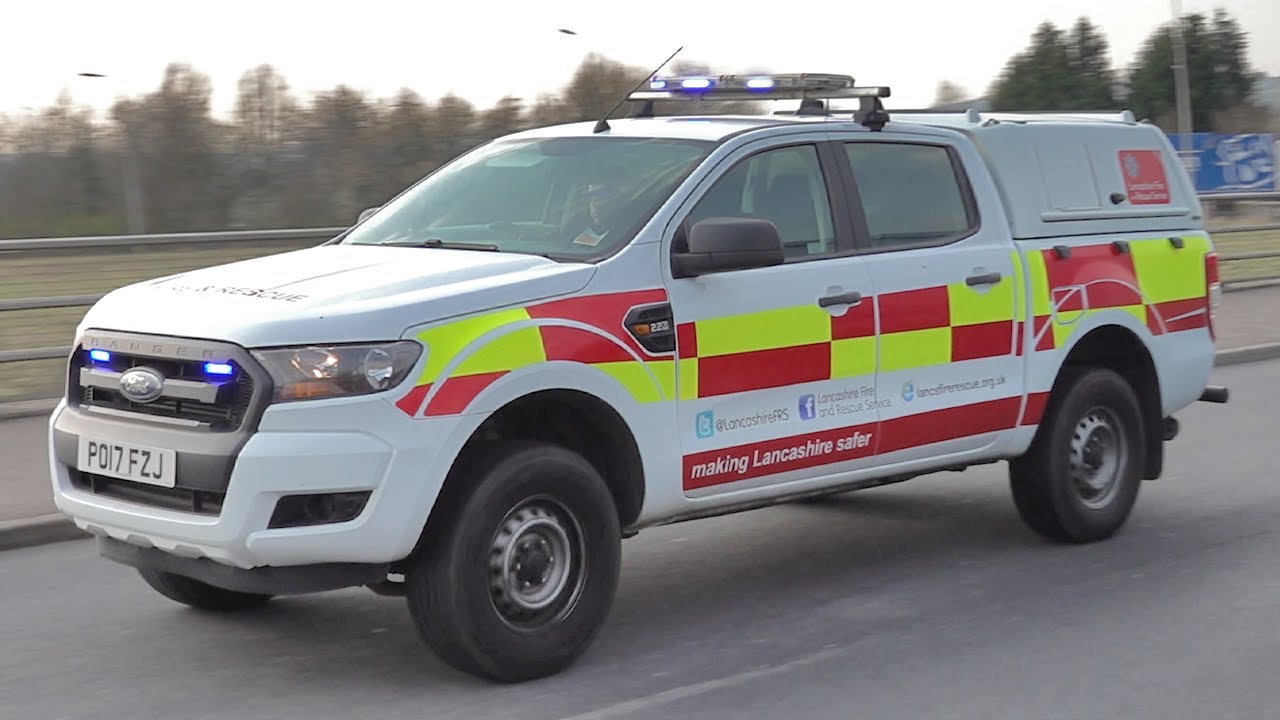 Drone Unit Ford Ranger Responding - Lancashire Fire & Rescue Service ...