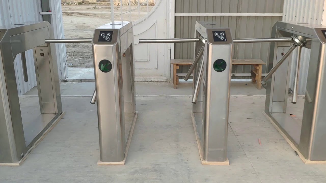 ZKTeco TS2100 Turnstile - YouTube