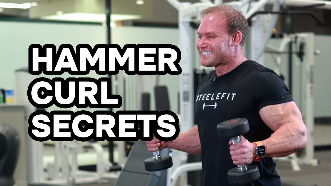 Maximize Bicep Growth with Time Under Tension & Drop Sets | Hammer Curl ...