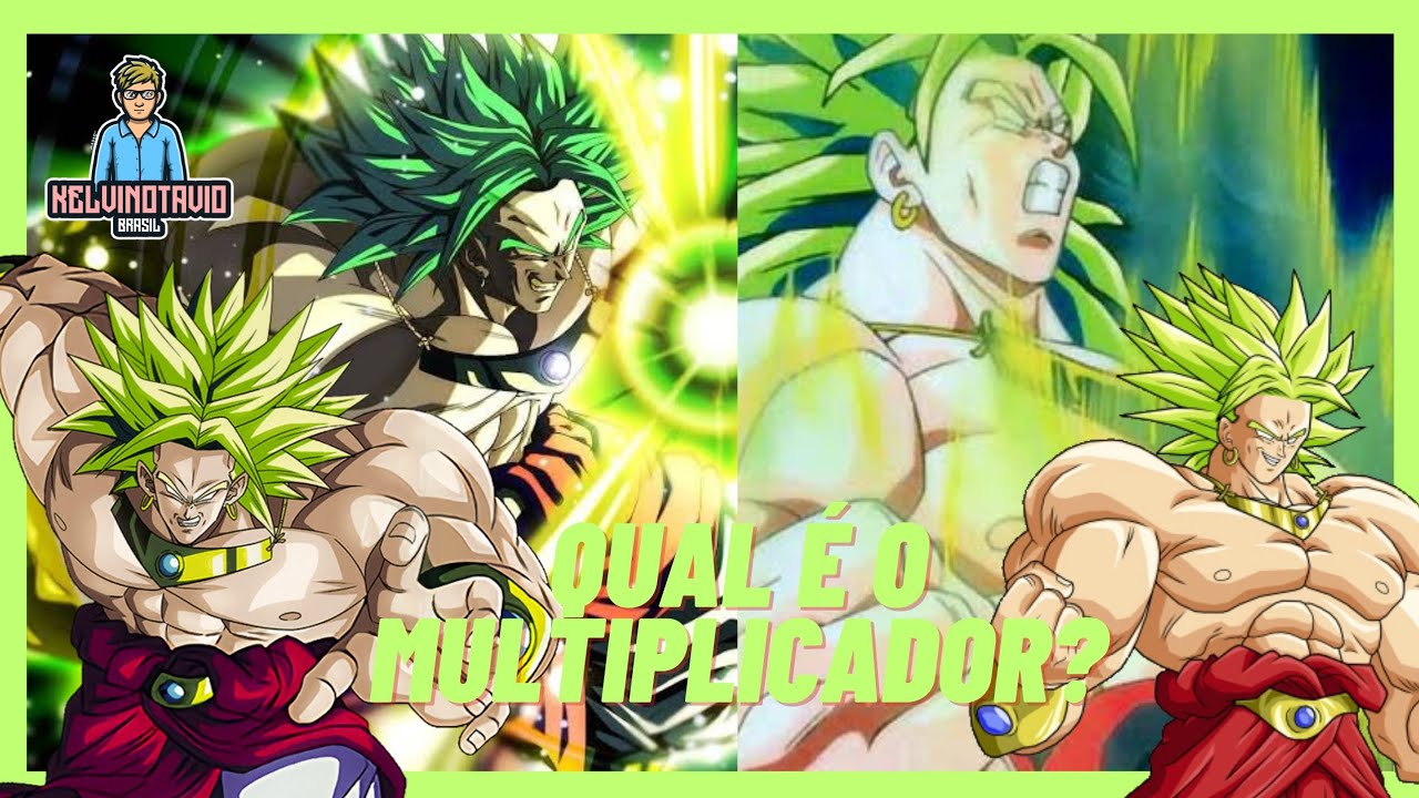 qual e multiplicador ? do super saiyajin lendário Dragon Ball z? - YouTube