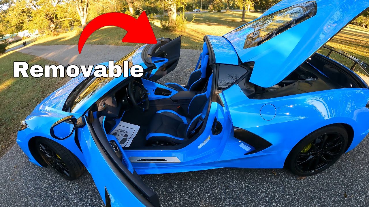 How To Remove and Install The Targa Top On The C8 Corvette Coupe (2020 ...