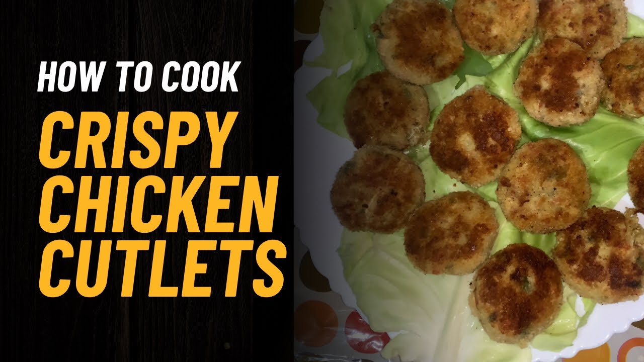 Crispy chicken cutlets recipe | #shafat kitchen | #kitchen - YouTube