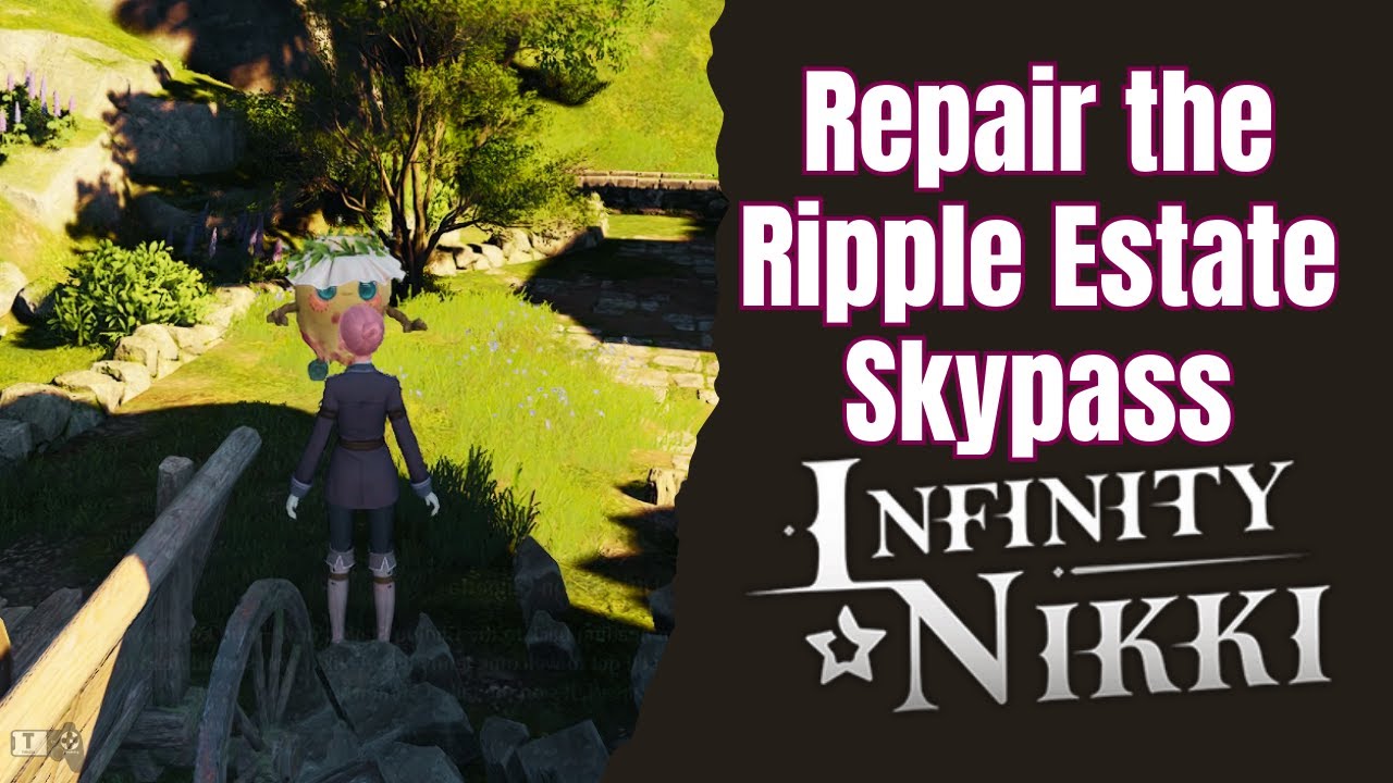 Repair the Ripple Estate Skypass Infinity Nikki Walkthrough - YouTube