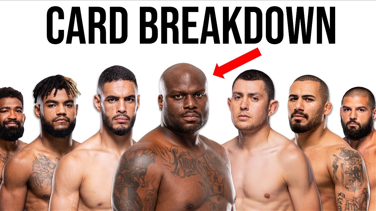 30 SECONDS FOR DERRICK LEWIS! UFC Nashville Full Card Breakdown ...