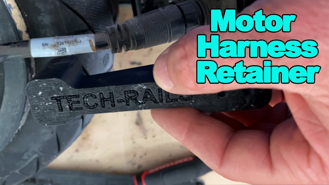 ONEWHEEL MOTOR HARNESS RETAINER Is Awesome! - YouTube
