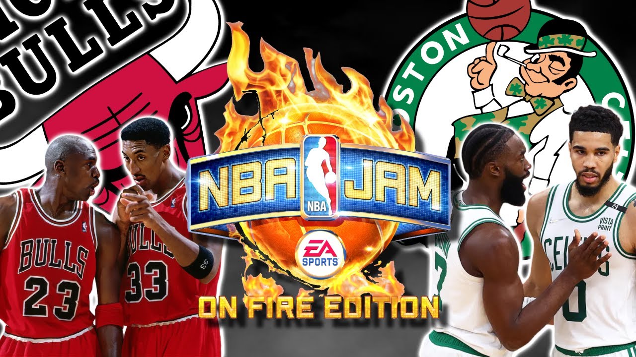 🔥🔥 NBA JAM ON FIRE EDITION 🔥🔥 PS5 (Boston Celtics vs. Chicago Bulls) by ...
