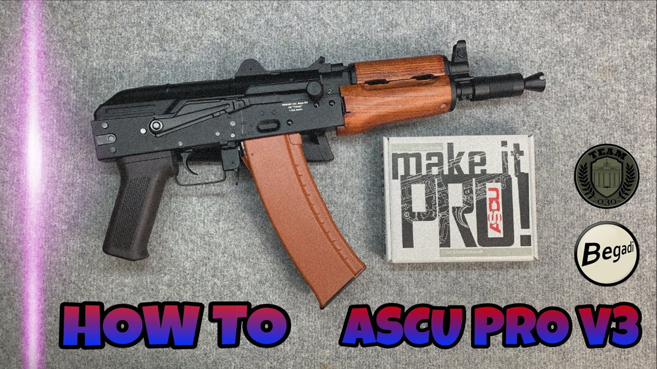[HOW TO] ASCU Pro V3 Fullauto-Version Einbau, EFCS System 6mm Airsoft ...