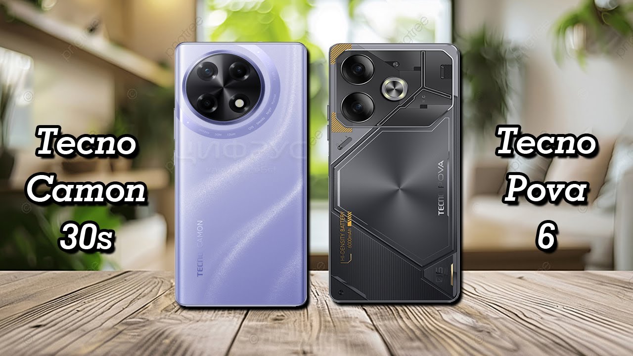 Tecno Camon 30s vs Tecno Pova 6 - YouTube