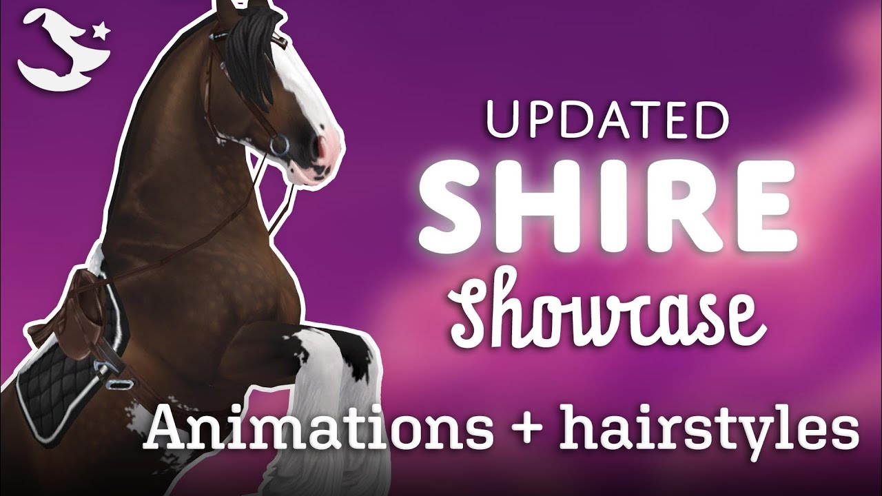 Shire Showcase | Animations & hairstyles | Star Stable Online⭐️ - YouTube