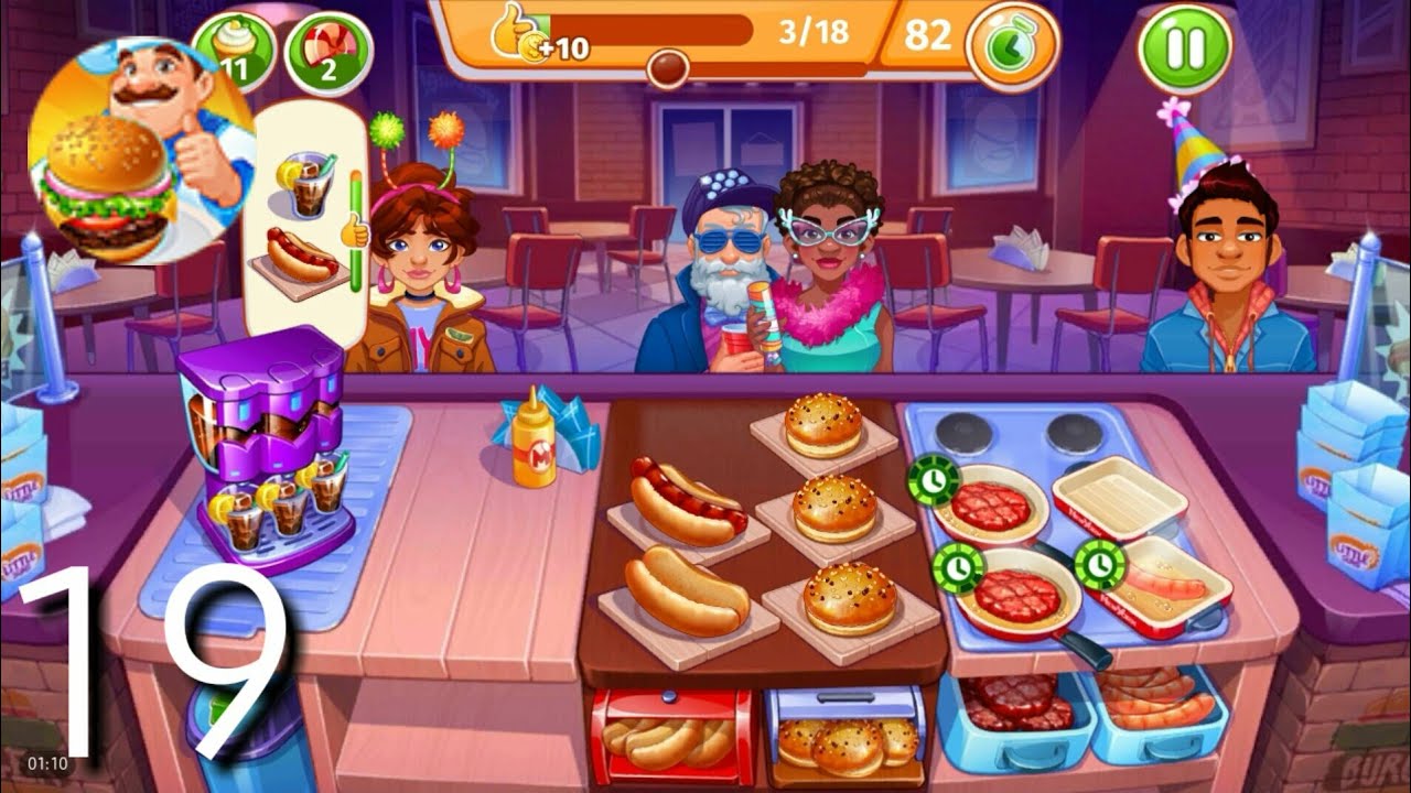 Cooking Craze : Crazy, fast Restaurant Kitchen Android Walkthrough Part ...
