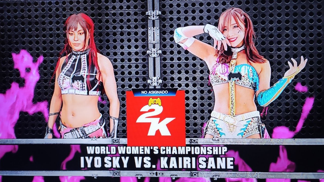 WWE 2K23 IYO SKY VS. KAIRI SANE (TLC POR EL WORLD WOMENS CHAMPIONS) #wweuniverse #wwe2k23 - YouTube