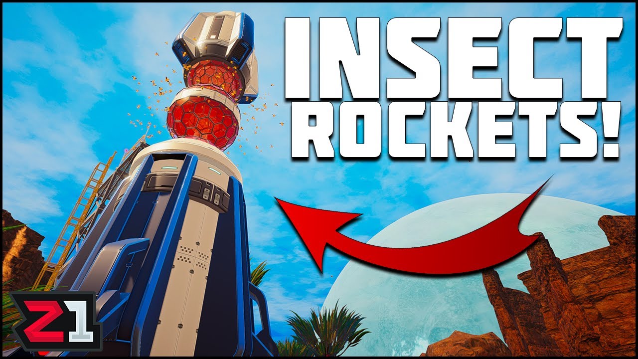 Launching INSECT ROCKETS And Butterfly Farm T2 ! Planet Crafter [E12] - YouTube