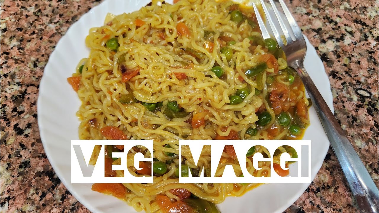 Veg Maggi Recipe 😋 #vegmaggi #maggi | Cook & Craft Corner - YouTube
