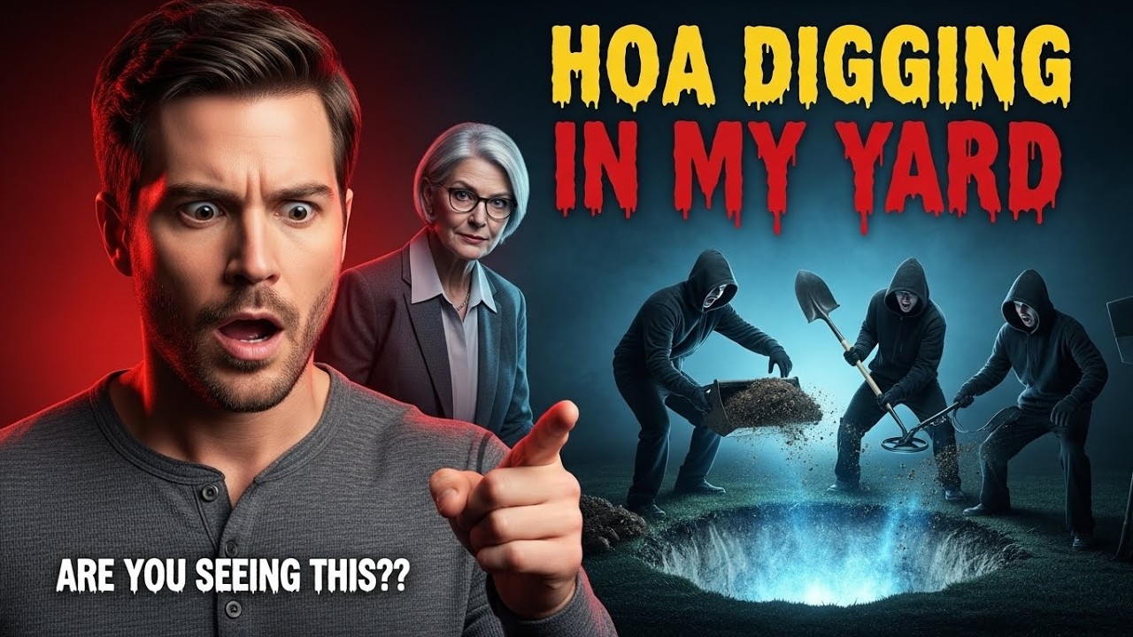 My HOA Was Digging In My Yard At 3AM — I Found Out - YouTube