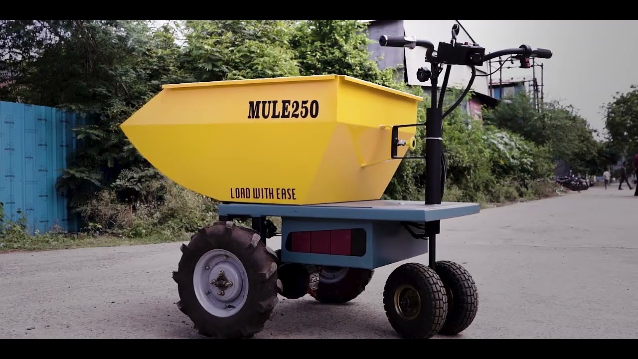 MULE 250 - Battery-operated loader that can take on any terrain and be ...