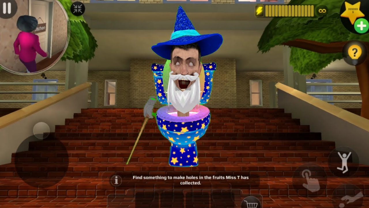 Wizard Skibidi Toilet in Scary Teacher 3D New Update Gameplay - YouTube