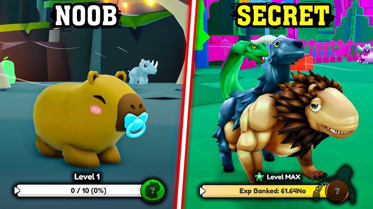 I Starting Over As NOOB With SECRET Evolution In Capybara Evolution ...