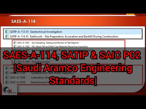 Excavation and Backfill |SAES-A-114, SATIP & SAIC| P02 |Saudi Aramco Engineering Standards| # ...