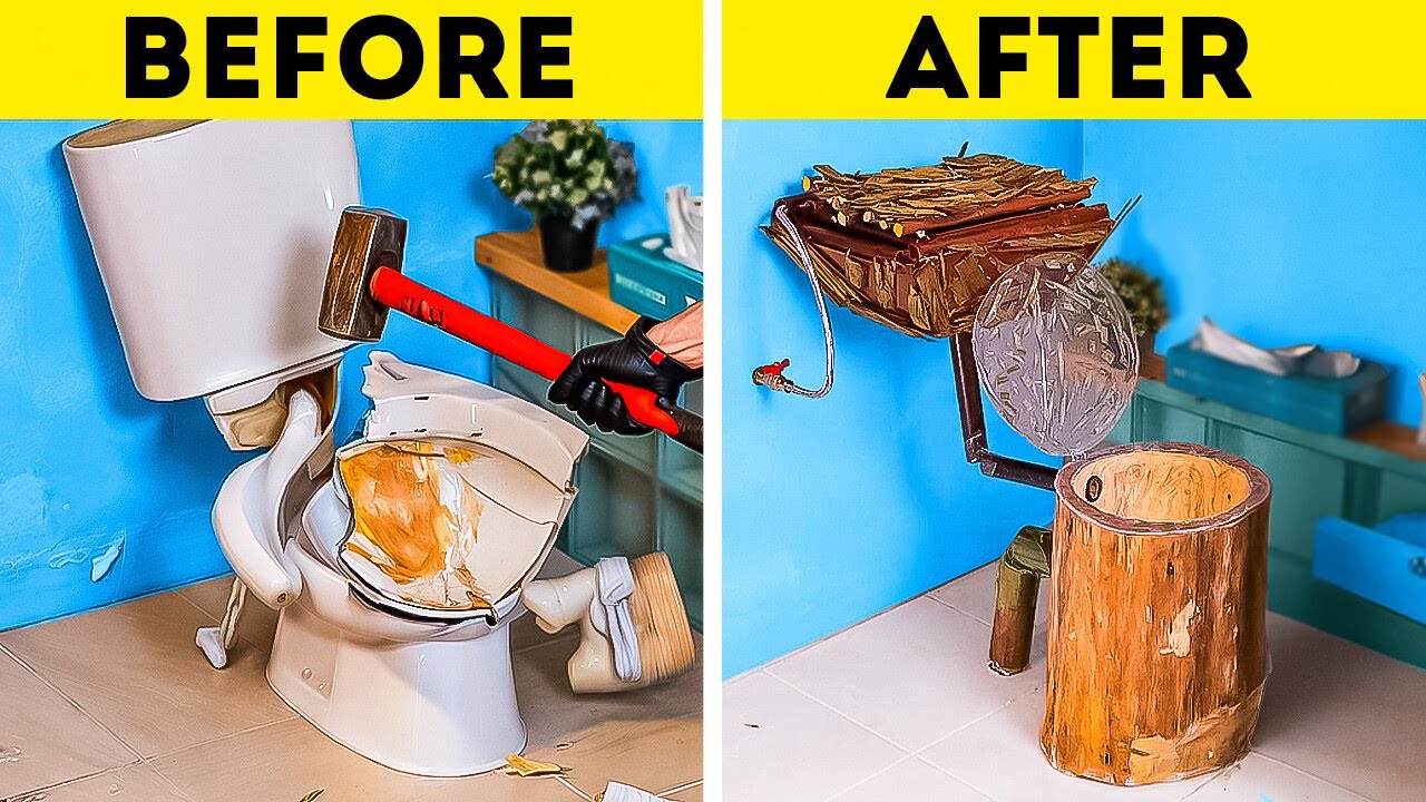 Incredible Ways to Transform Your Toilet And Bathroom on a Budget ...