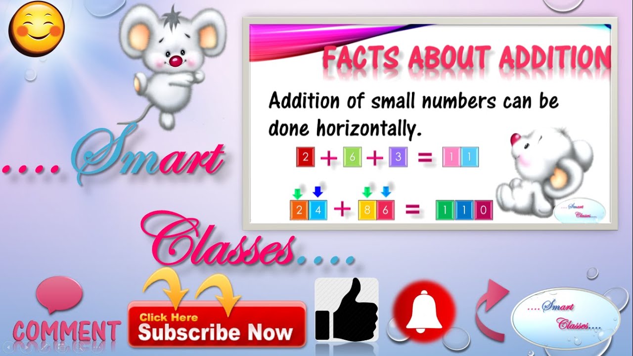 THE FOUR BASIC OPERATIONS │ADDITION │SMART CLASSES - YouTube
