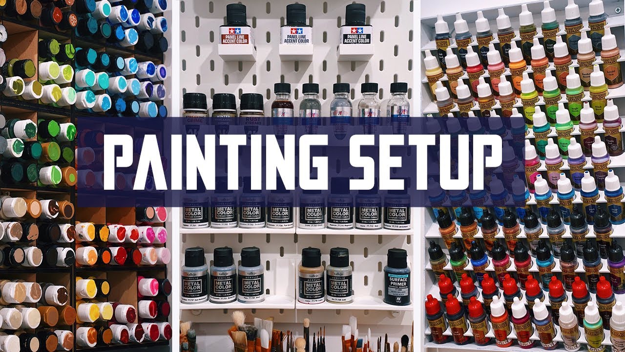 Building the Ultimate Custom Hobby Paint Storage with Creality Falcon2 ...