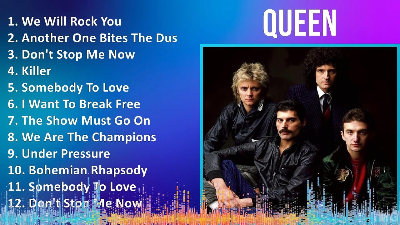 Q u e e n 2024 MIX Greatest Hits Full Album ~ 1970s music, Hard Rock ...