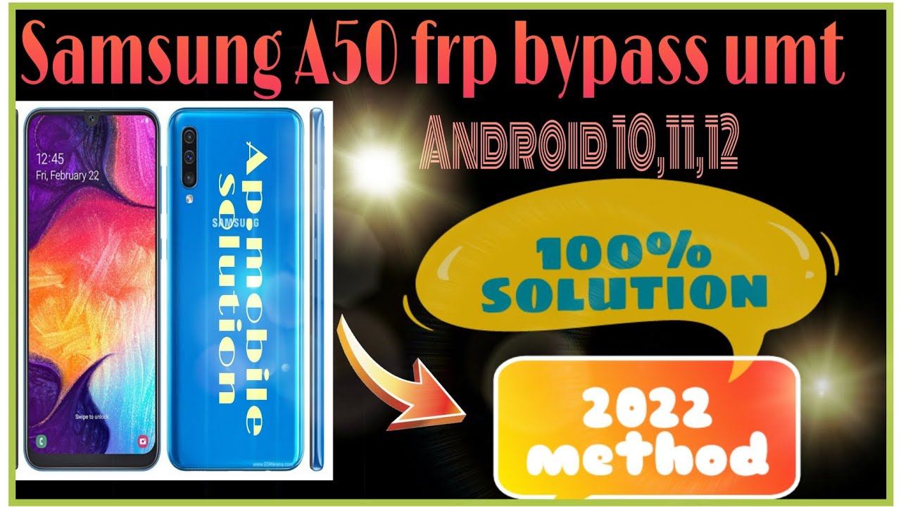 samsung a50 frp bypass umt - YouTube