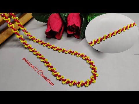 How To Make Simple & Easy Design Nepali Pote Making At Home/Designer ...