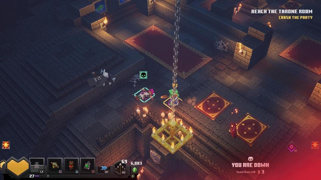 Minecraft Dungeons 2 player - YouTube