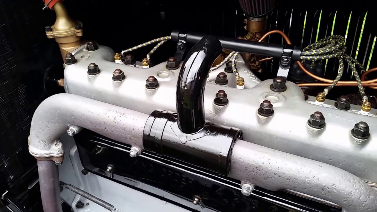 1923 Studebaker Light Six Engine - YouTube