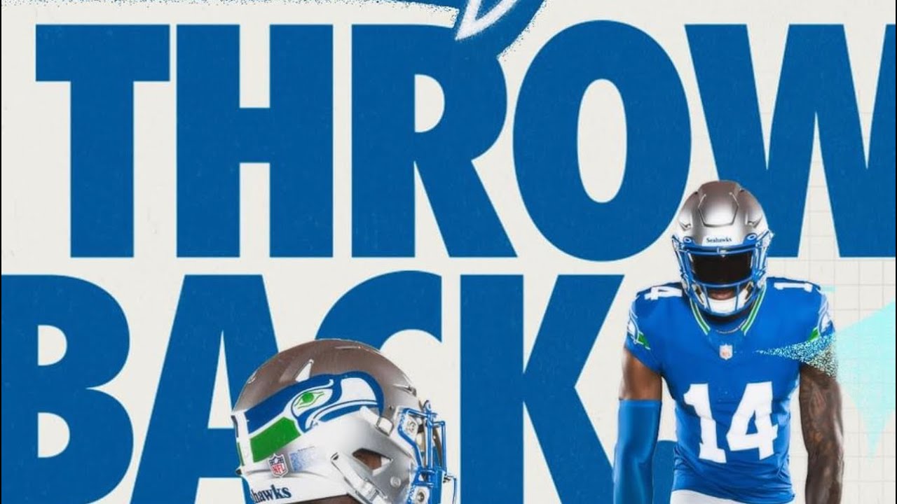 Seattle Seahawks Official Throwback Uniform Release Video - YouTube