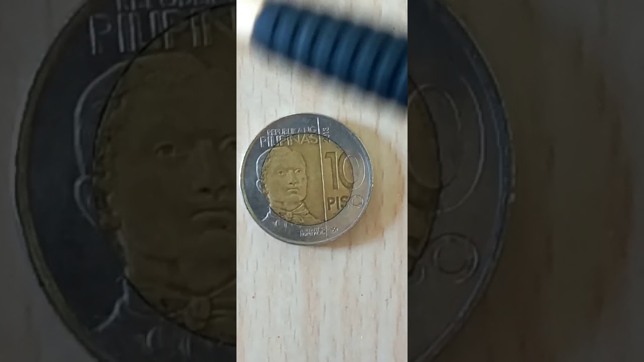 10 PESO PHILIPPINES COIN!!MAGKANO ANG HALAGA NGAYON NITO 100K???🤑👍😯 ...