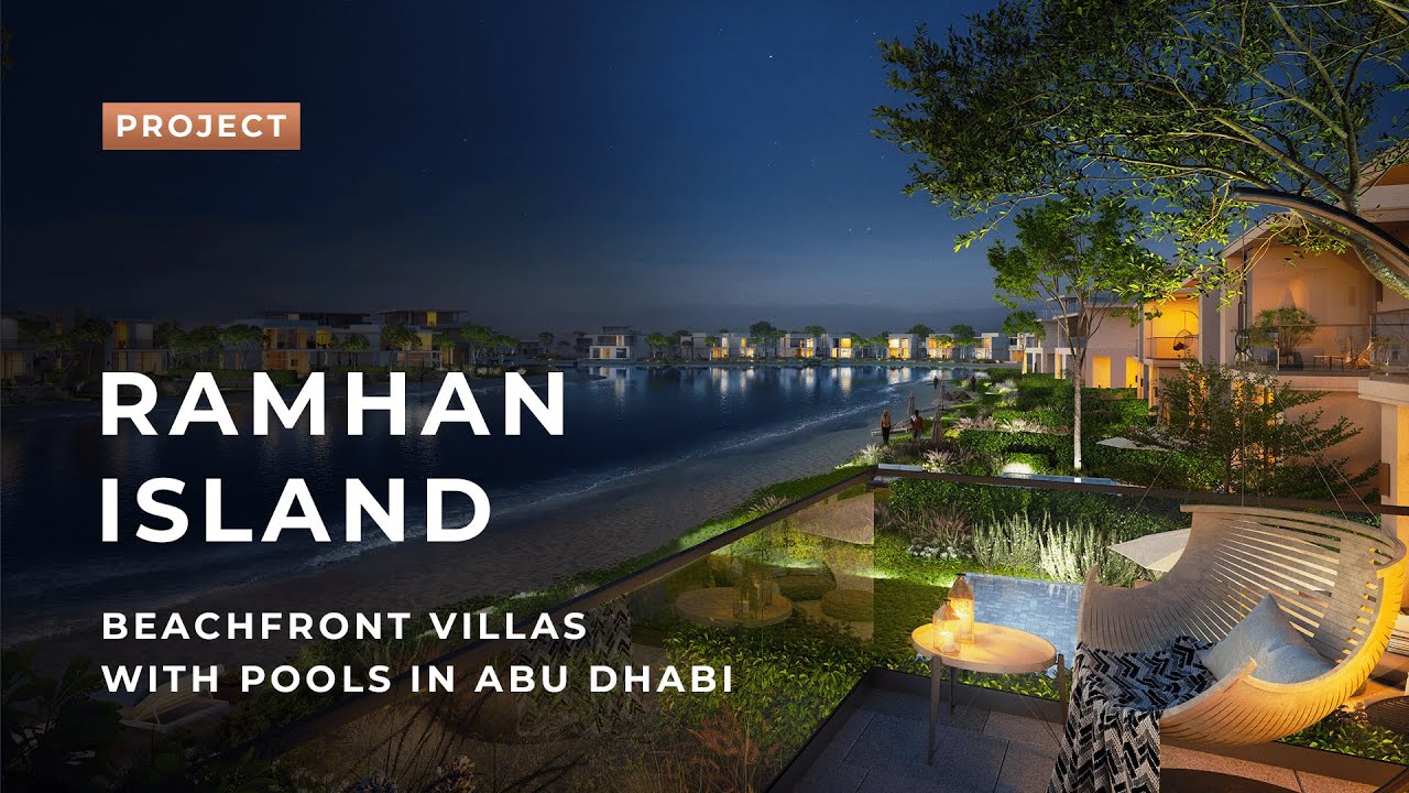 Beachfront Villas on Ramhan Island, Abu Dhabi | From $2,723,000 - YouTube