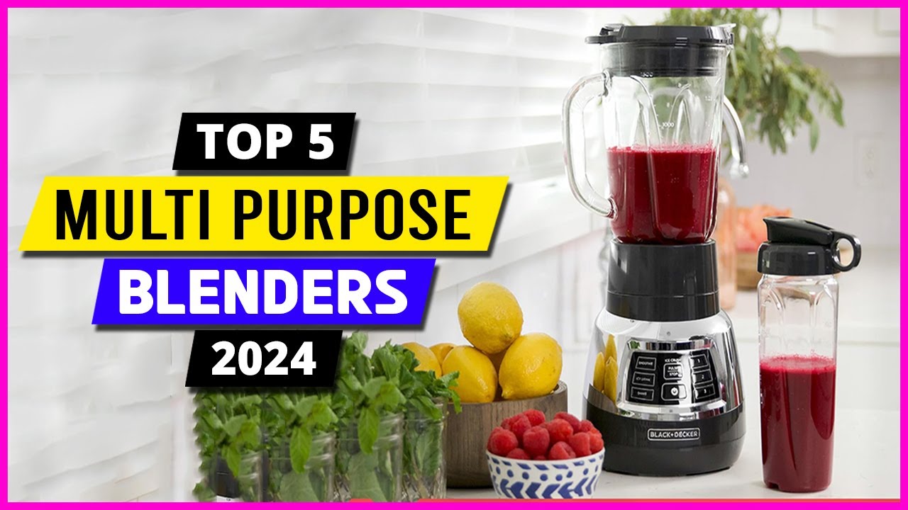 Top 5 Best Multi Purpose Blenders For Kitchen - YouTube