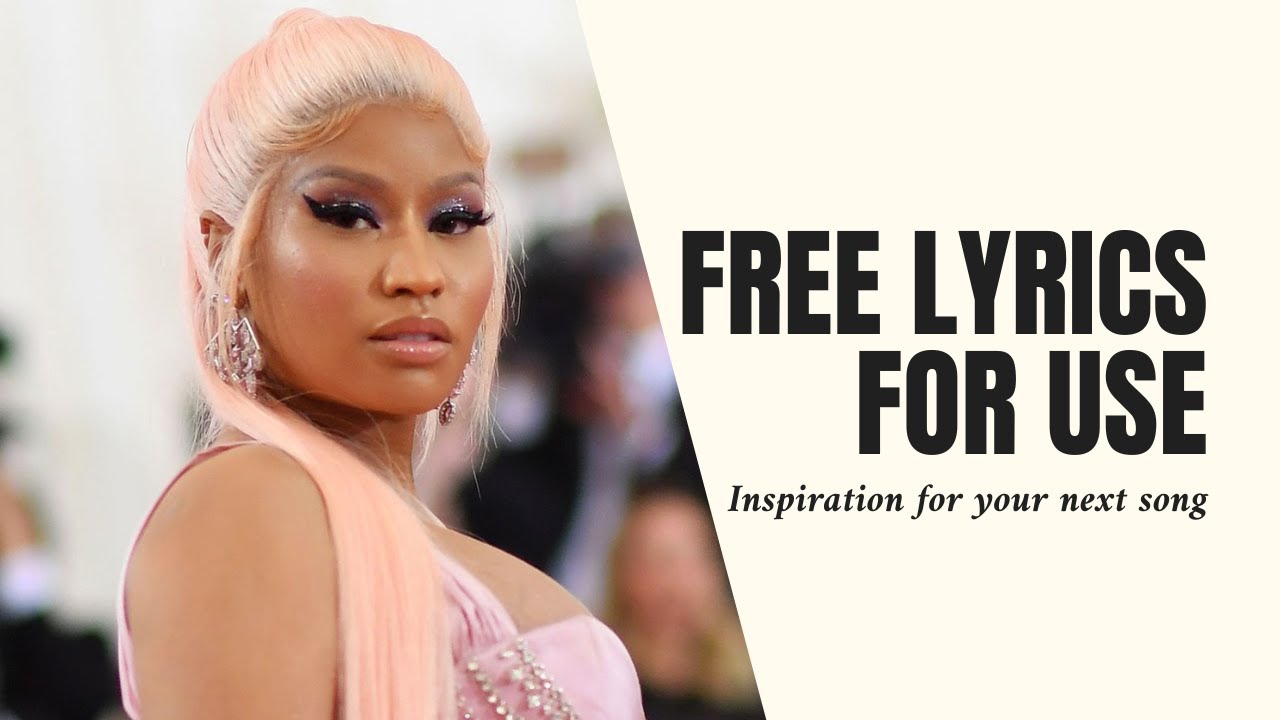 [FREE LYRICS] Nicki Minaj Type Rap Lyrics “Ice Cream” Free Lyrics to ...