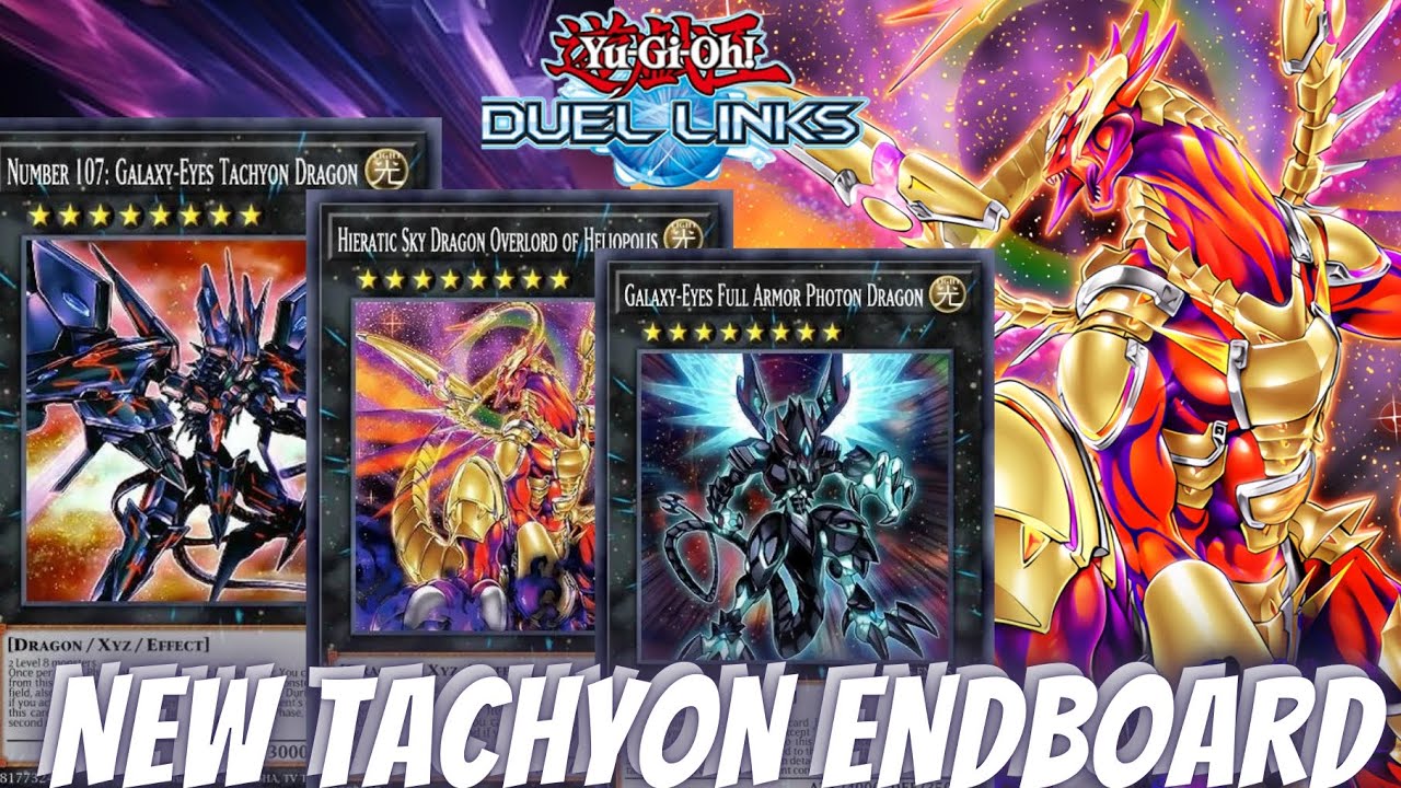 Easy Galaxy-Eyes x Tachyon x Hieratic setup + Deck List | Yugioh Duel Links | - YouTube