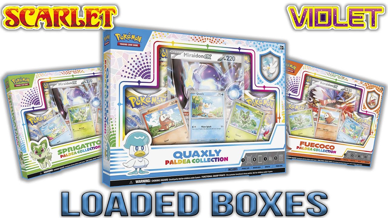 Pokemon Quaxly Promo Paldea Collection - YouTube